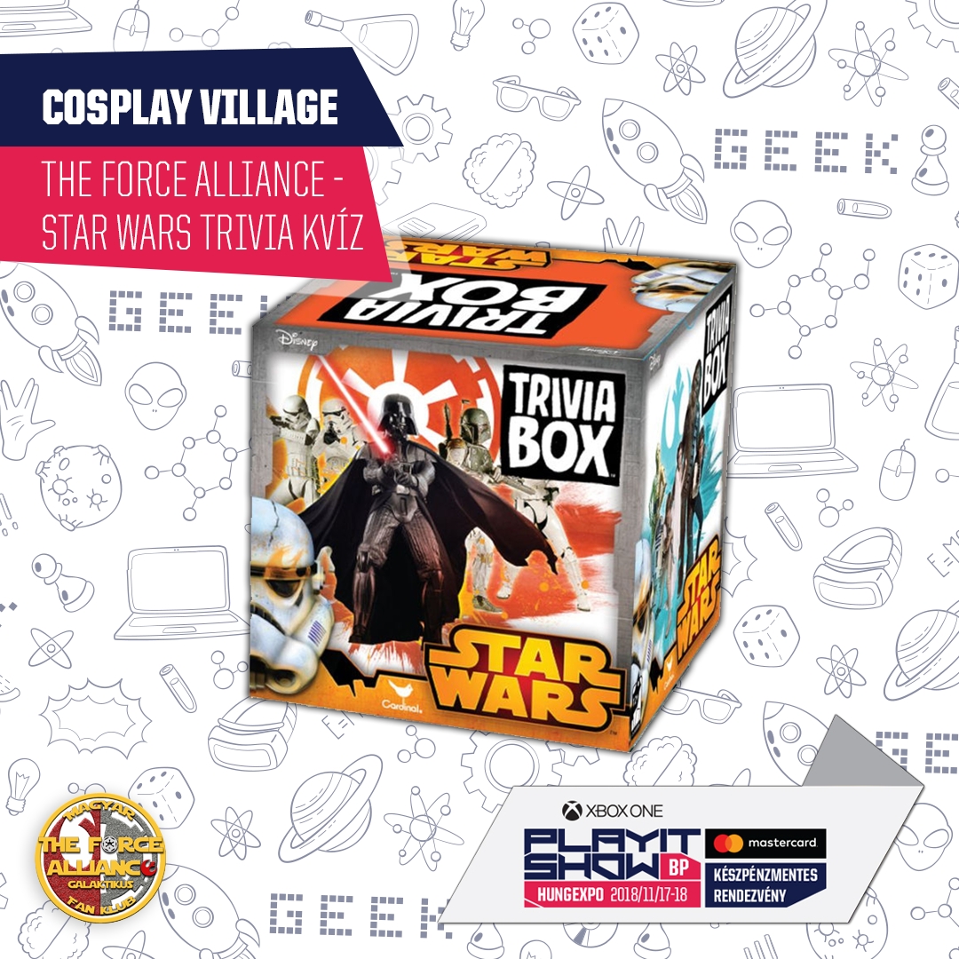 PlayIT Show Budapest - Cosplay Village: A The Force Alliance, egész nap ...